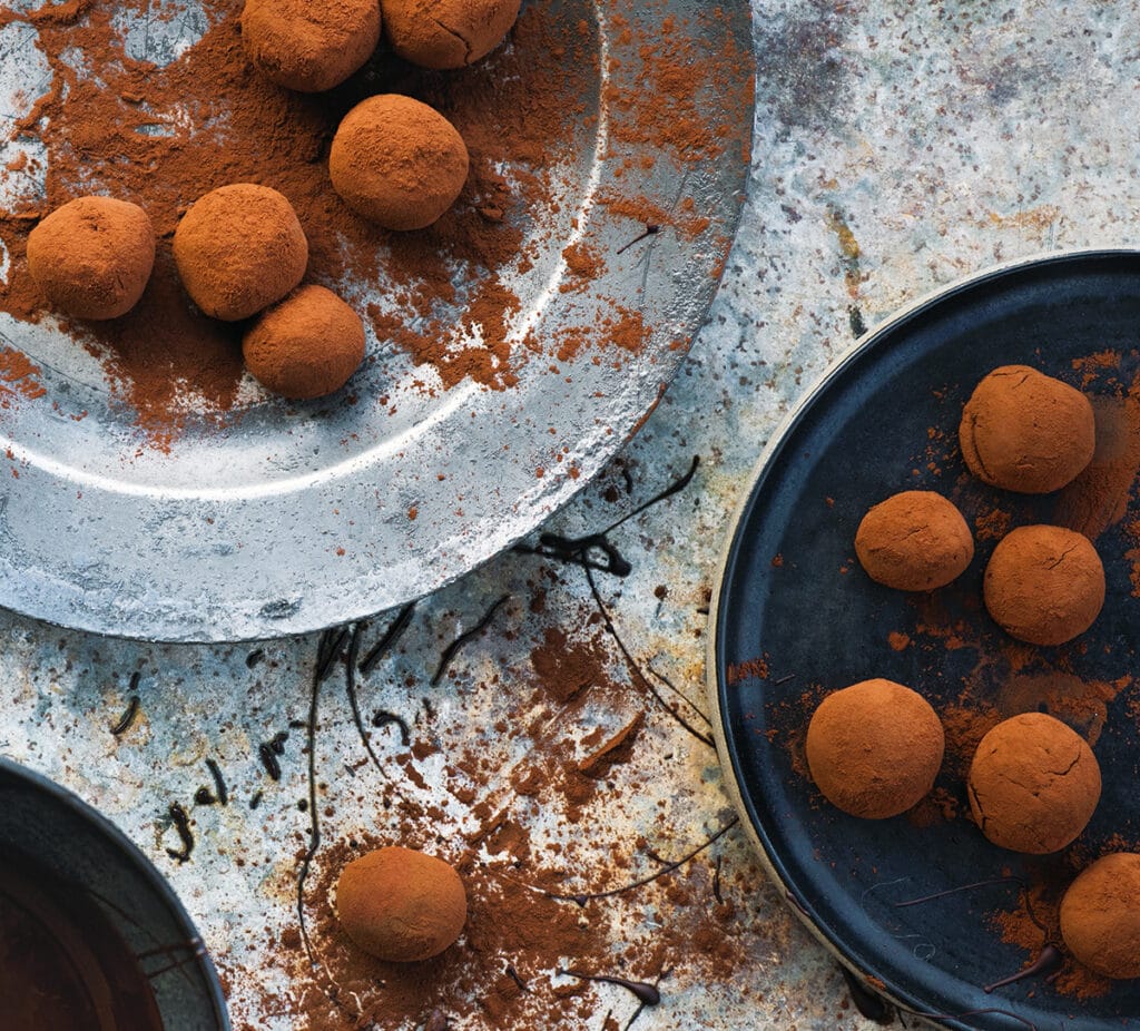 Chocolate & date truffles | Borough Market