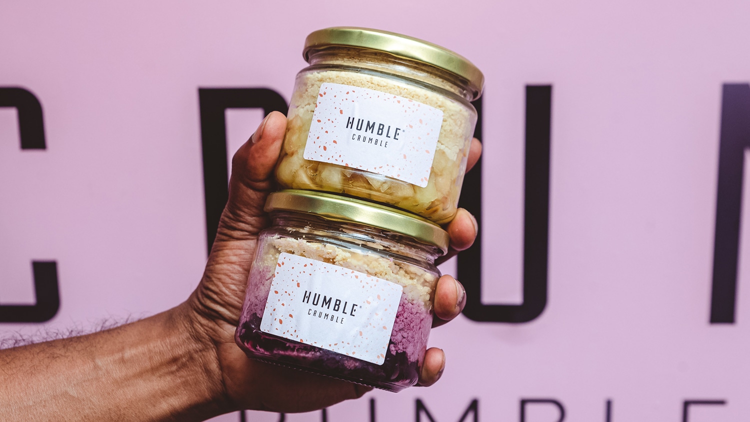 Humble Crumble ready-to-bake fruit crumbles | Borough Market