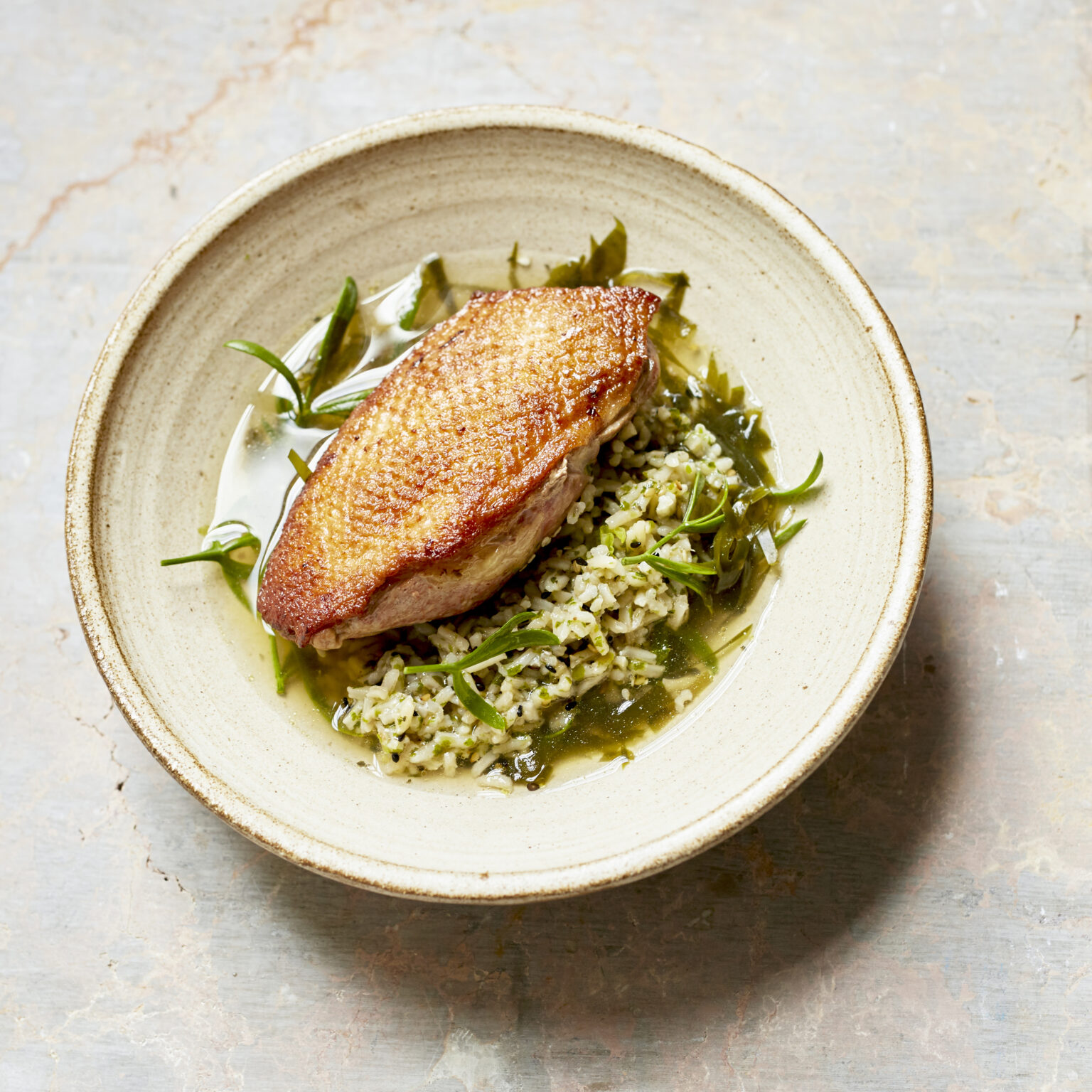 Scrag end of lamb, squash & barley broth | Borough Market