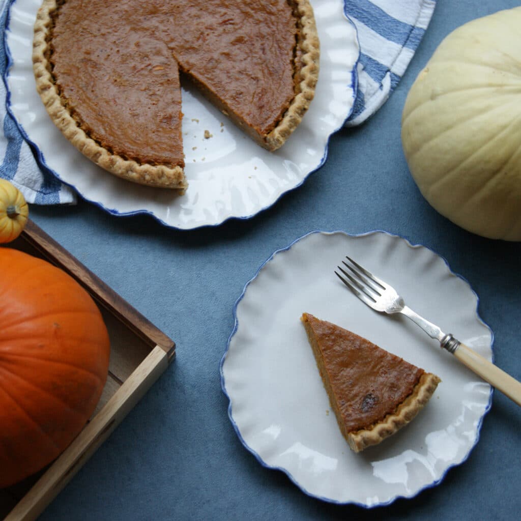 Roast delica pumpkin with crisp sage, seeds & curd | Borough Market