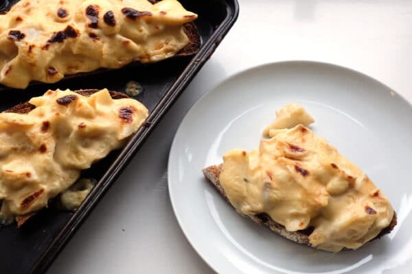 Smoked haddock rarebit | Borough Market