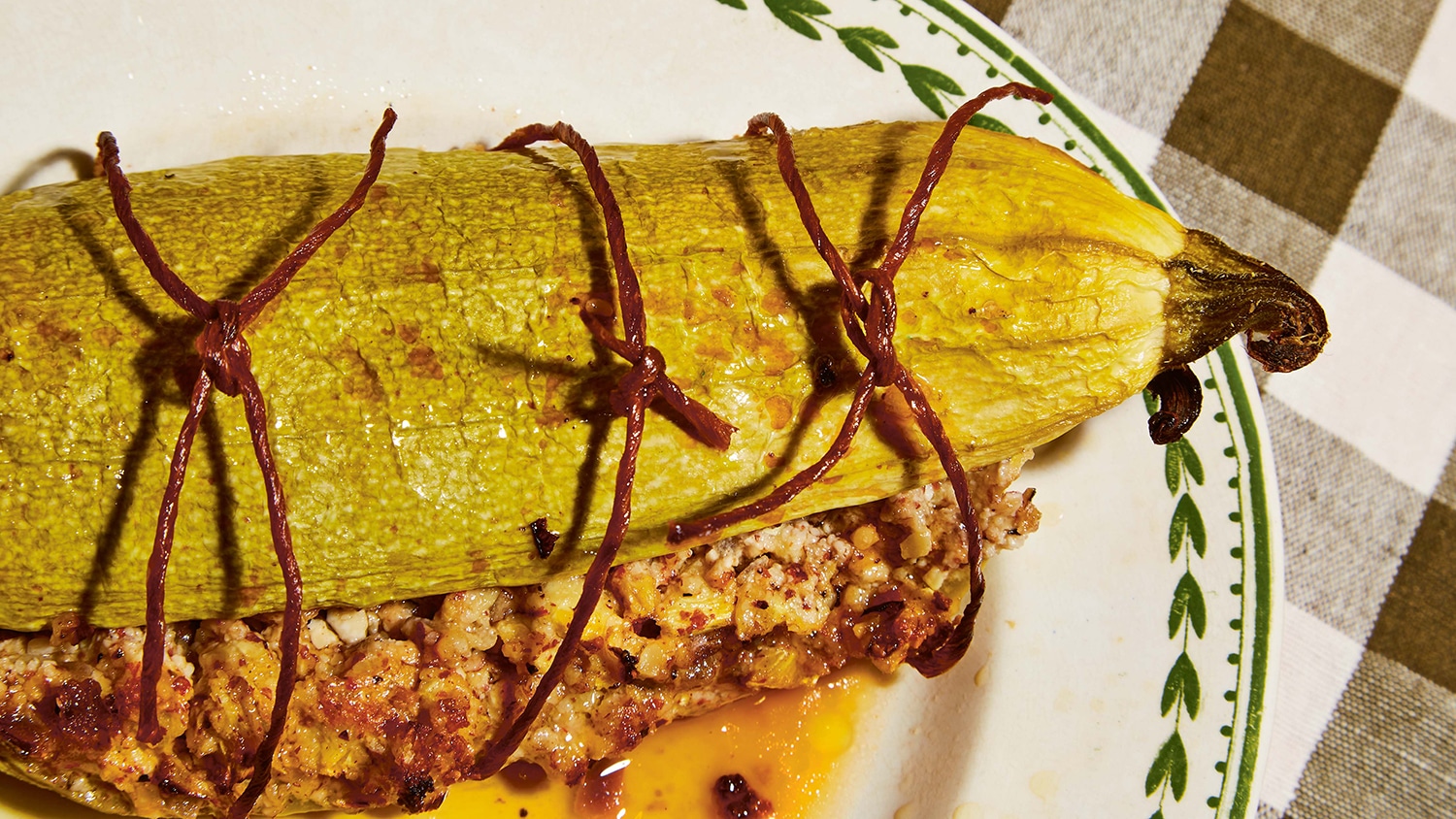 Whole roasted stuffed marrow | Borough Market